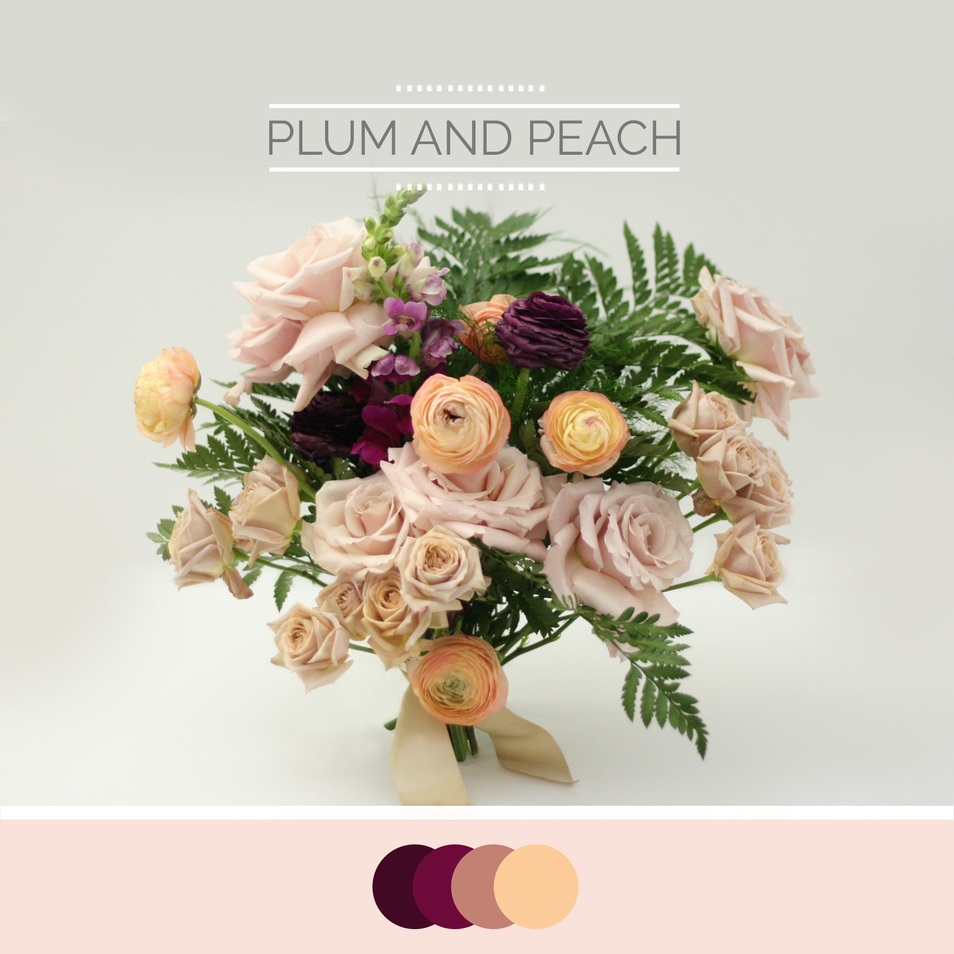 Plum and Peach – Lace and Bloom